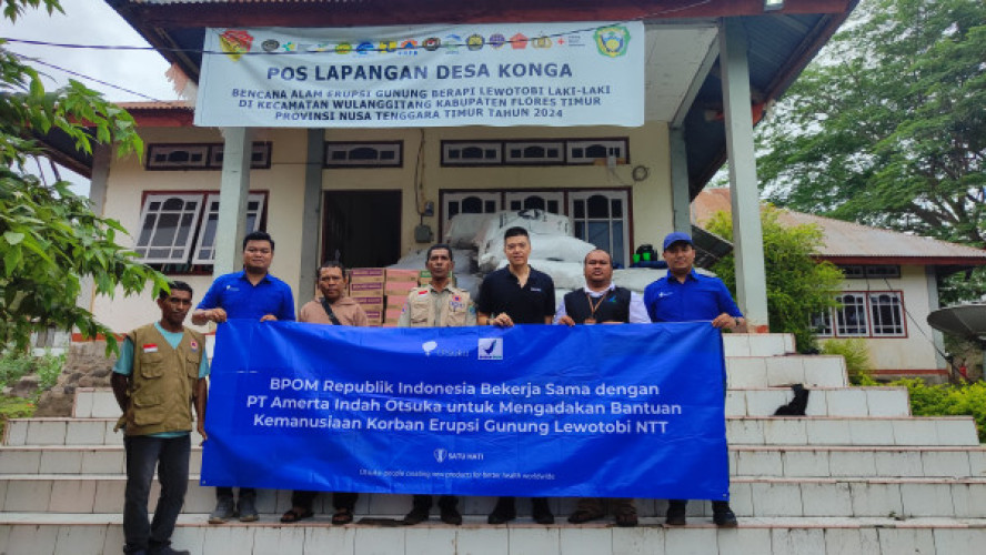 Bekerja Sama dengan BPOM dan BPBD, Otsuka Salurkan Bantuan Kemanusiaan ...