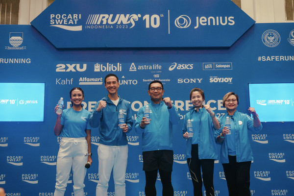 TAHUN KE 10, POCARI SWEAT RUN INDONESIA 2023 TARGETKAN 30.000 PELARI ...